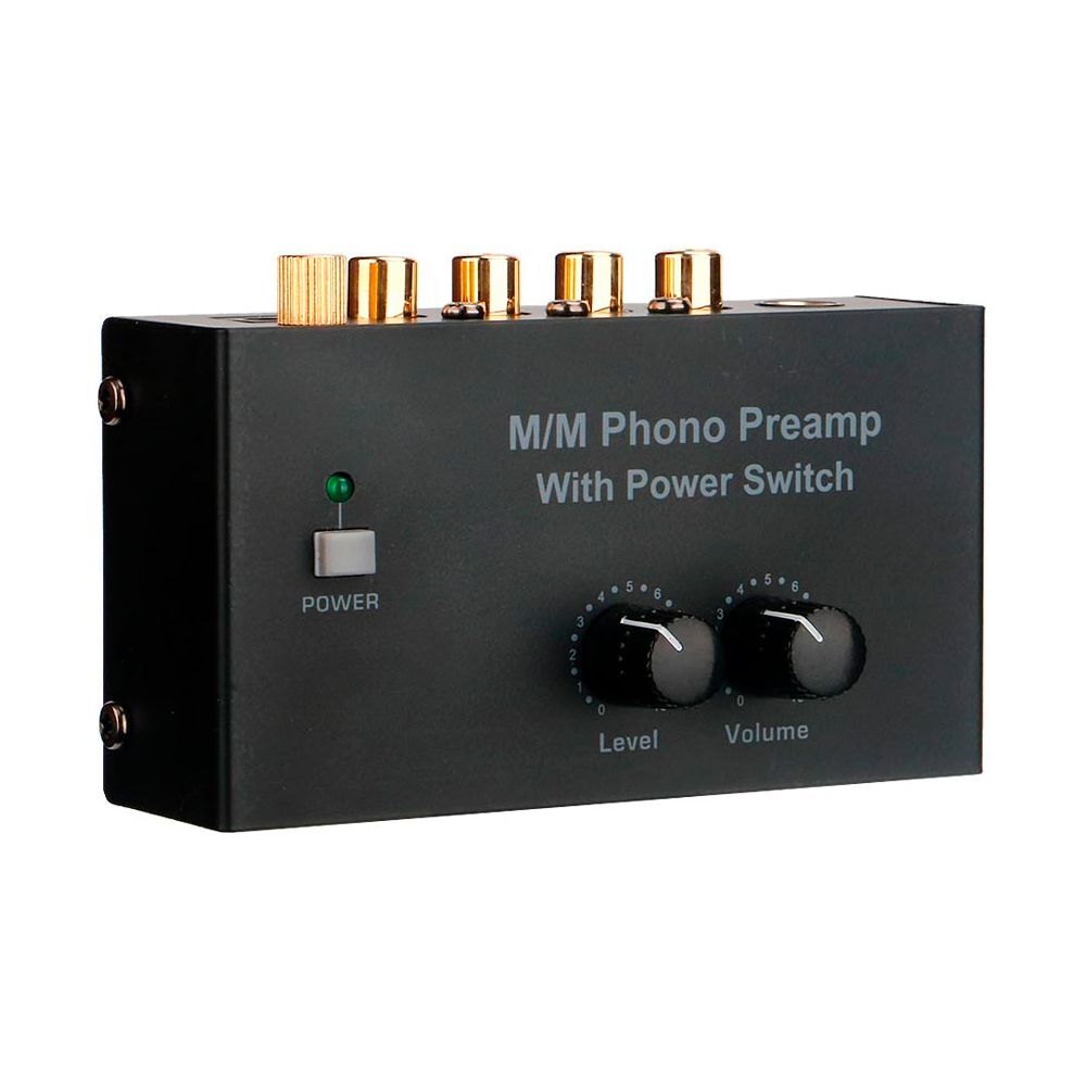 Silcron Compact Professional Phono & Microphone Preamp - JB Hi-Fi