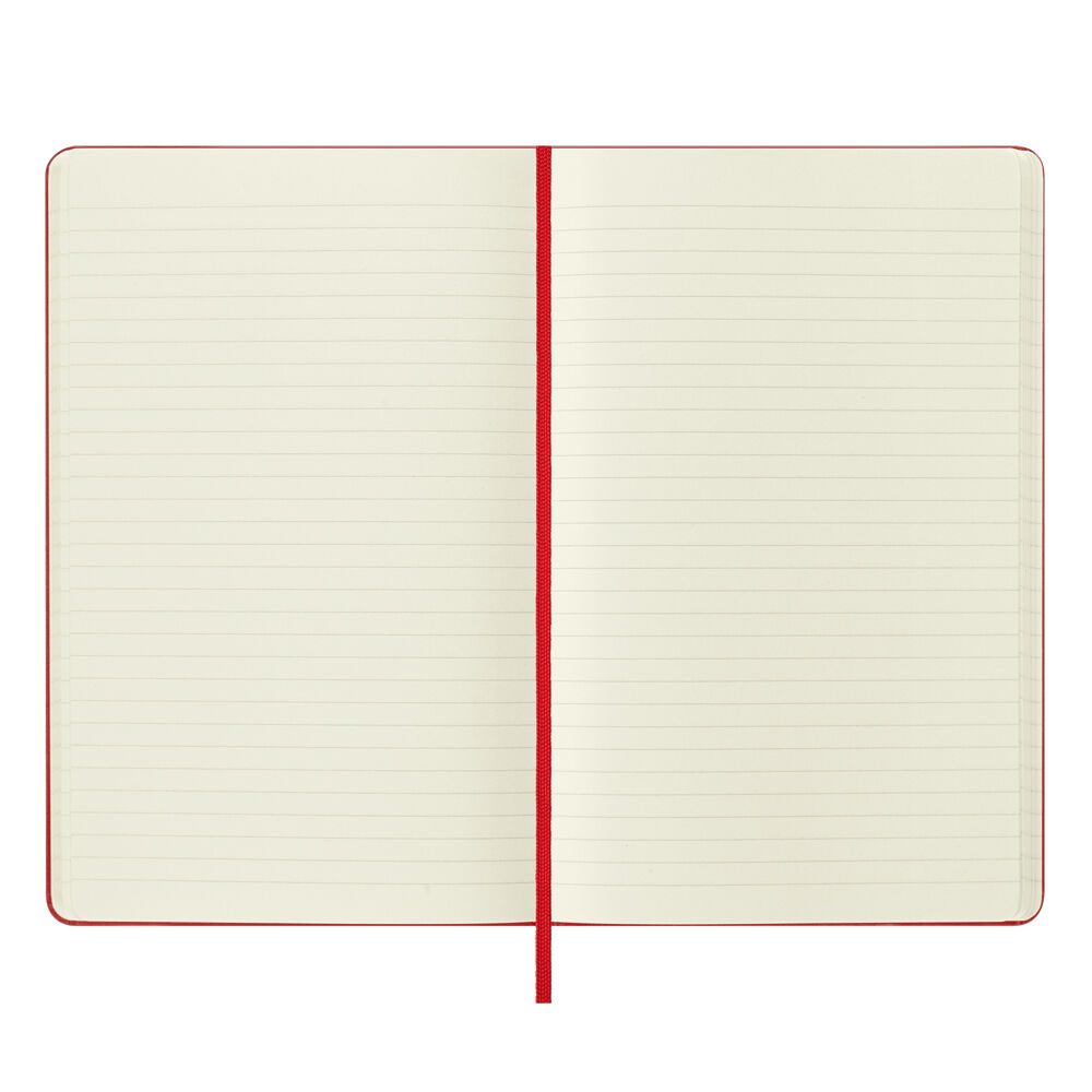 Moleskine Classic Ruled Hard Cover Pocket Notebook (Scarlet Red) - JB Hi-Fi