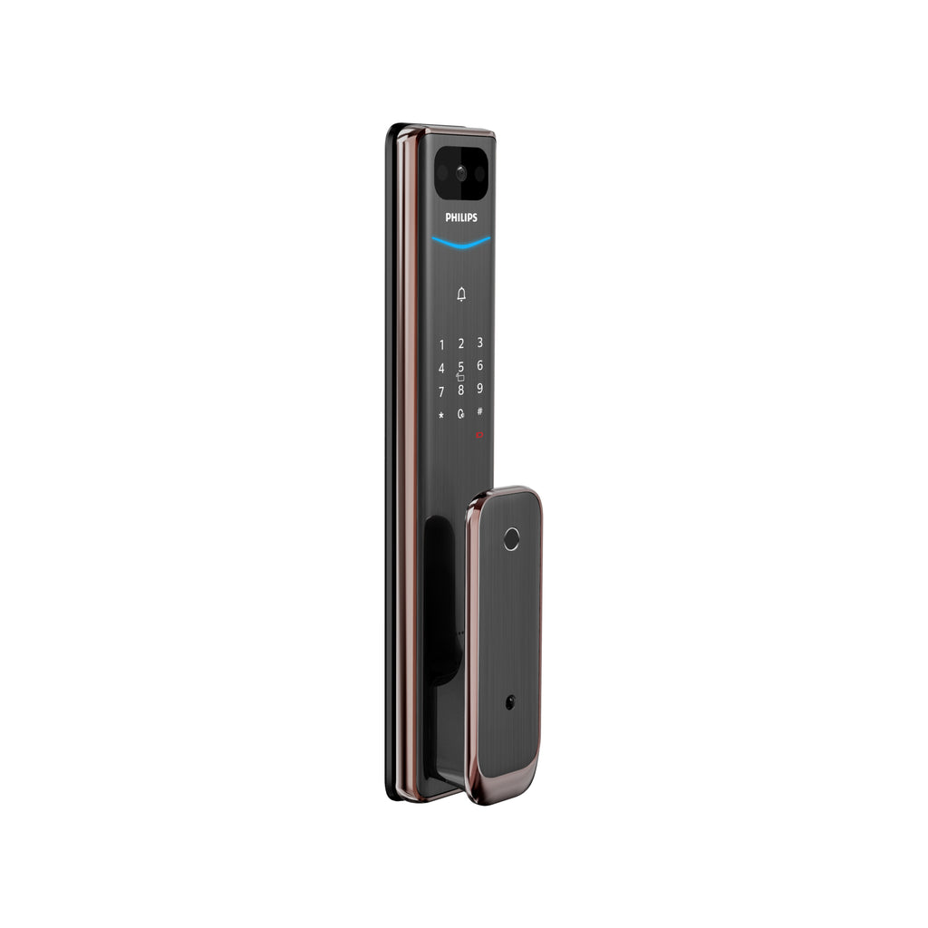 Philips VP-5HWS Smart Door Lock Alpha(Copper) - JB Hi-Fi