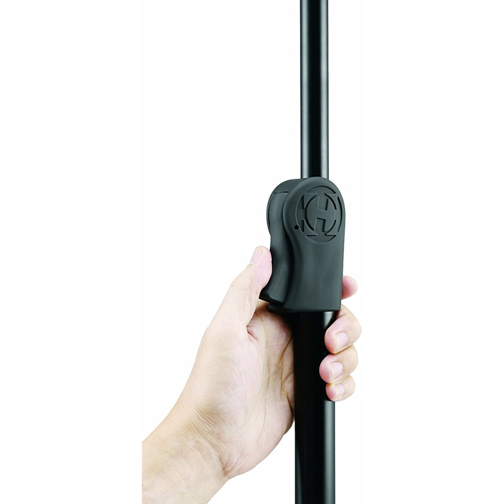 Hercules MS631B Plus Tripod Microphone Stand (Black) - JB Hi-Fi