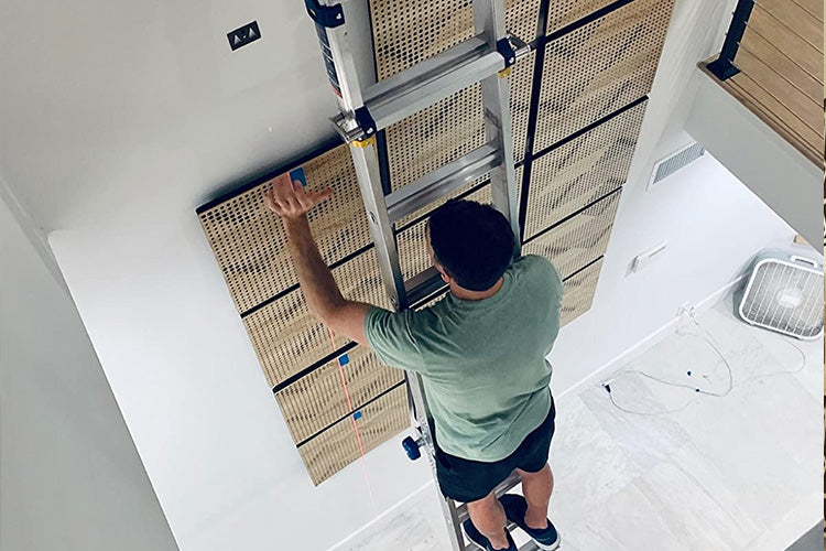 Elite Sound Acoustics 50mm Panel Foam Absorption Diffuser (Wilds Oak ...