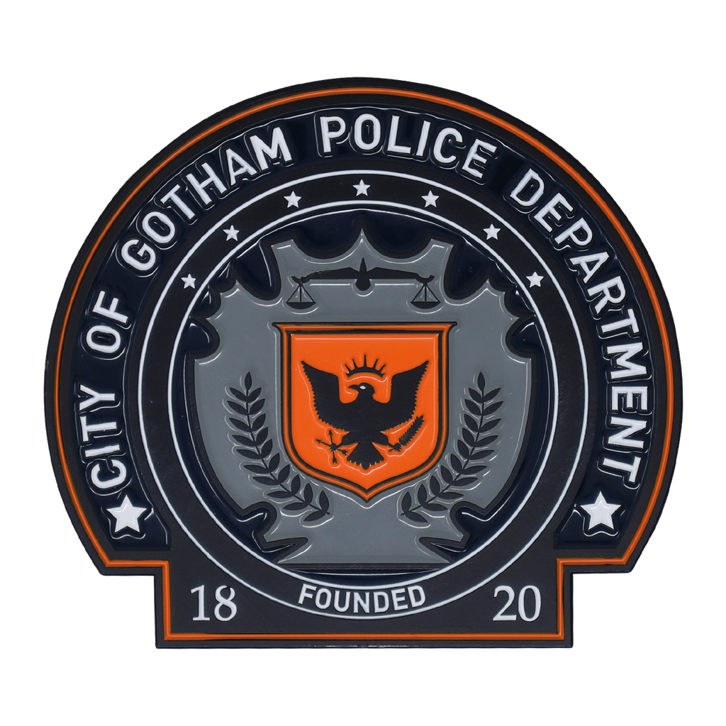 DC The Dark Knight Limited Edition Gotham City Police Badge Medallion ...