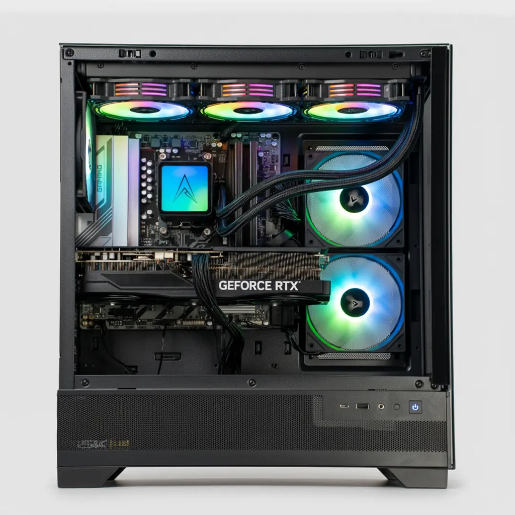 Allied Patriot MKII RTX 5090 32GB | Ryzen 7 9800X3D Gaming PC (Black ...