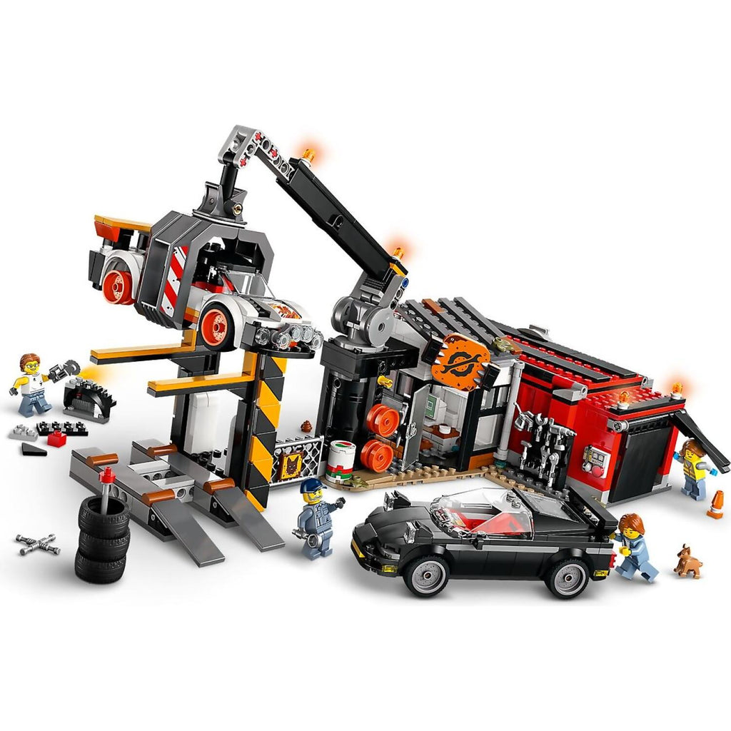 LEGO 60472 Scrapyard With Cars - City - JB Hi-Fi