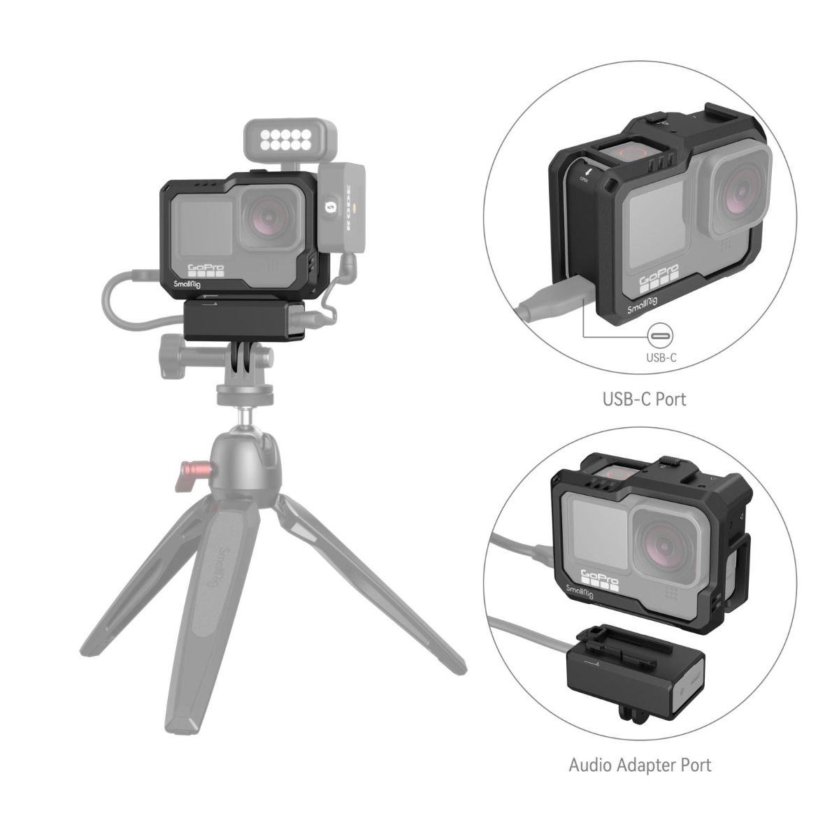 SmallRig Cage Kit for GoPro Hero 12 / 11 / 10 / 9 Black 3083C - JB Hi-Fi