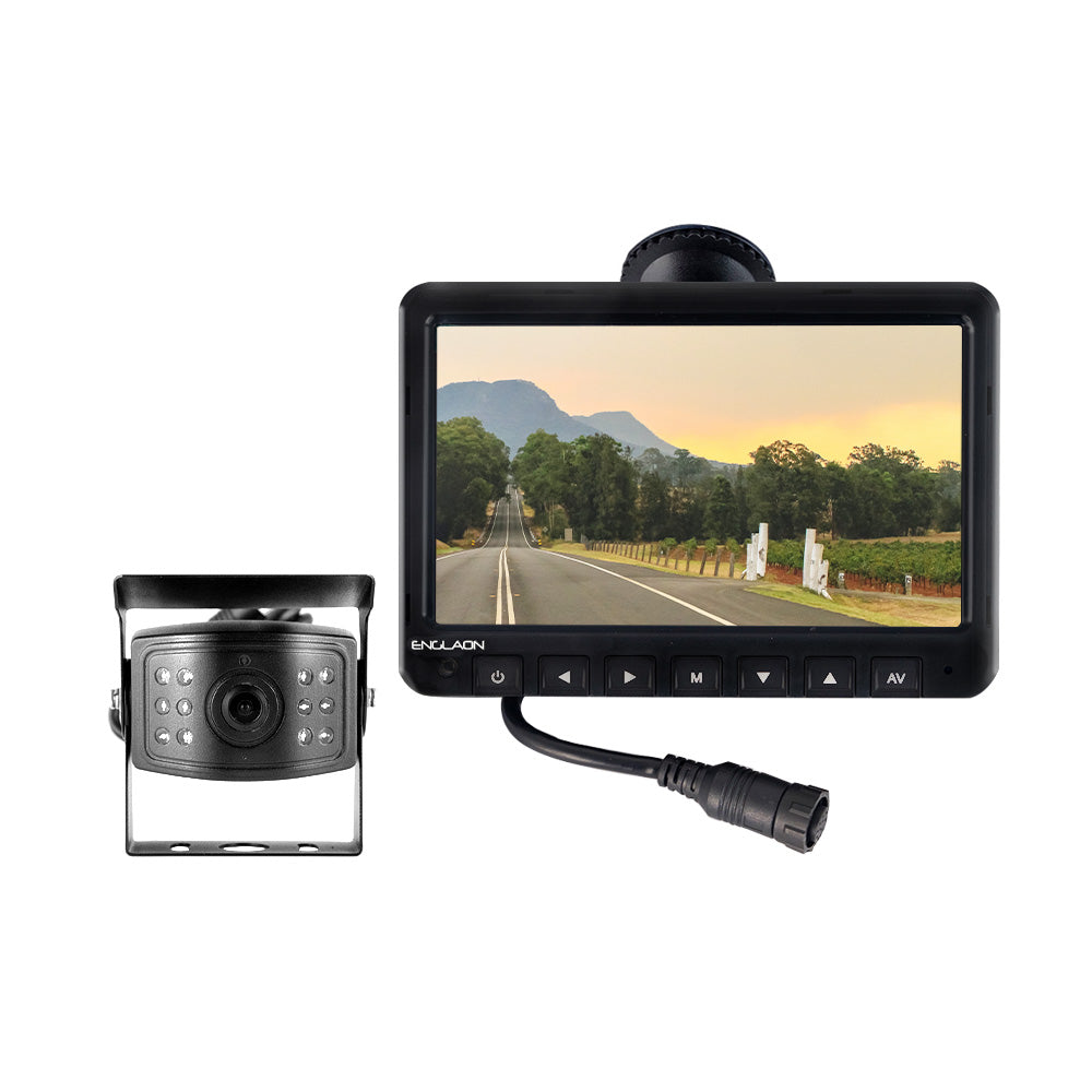 12V-36V 7" AHD Wired Monitor DVR Reverse Camera Cable 15M - JB Hi-Fi