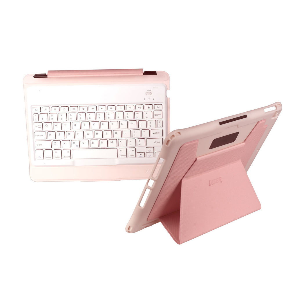 Laser 10.2" Wireless Keyboard for iPad (Pink) - JB Hi-Fi