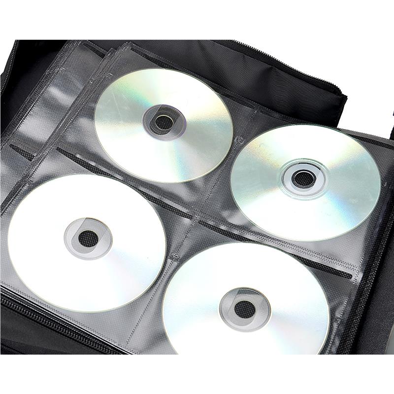 XCD 288 Sleeve CD Wallet V2 with Handle & Strap (Black) - JB Hi-Fi