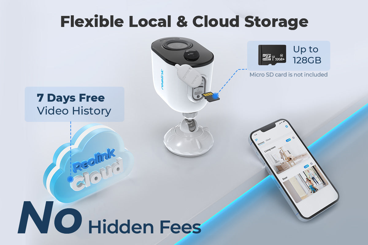 Reolink Argus 3 Pro Security Camera Wireless Outdoor Battery Operated ...