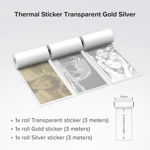 myFirst Thermal Sticker for myFirst Camera Insta 2/Insta Wi ...