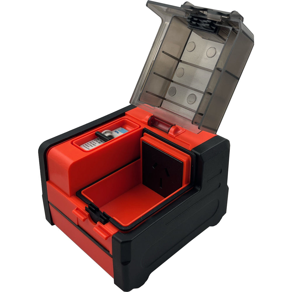 Ultracharge Portable Safety Power Cube (Orange/Black) - JB Hi-Fi