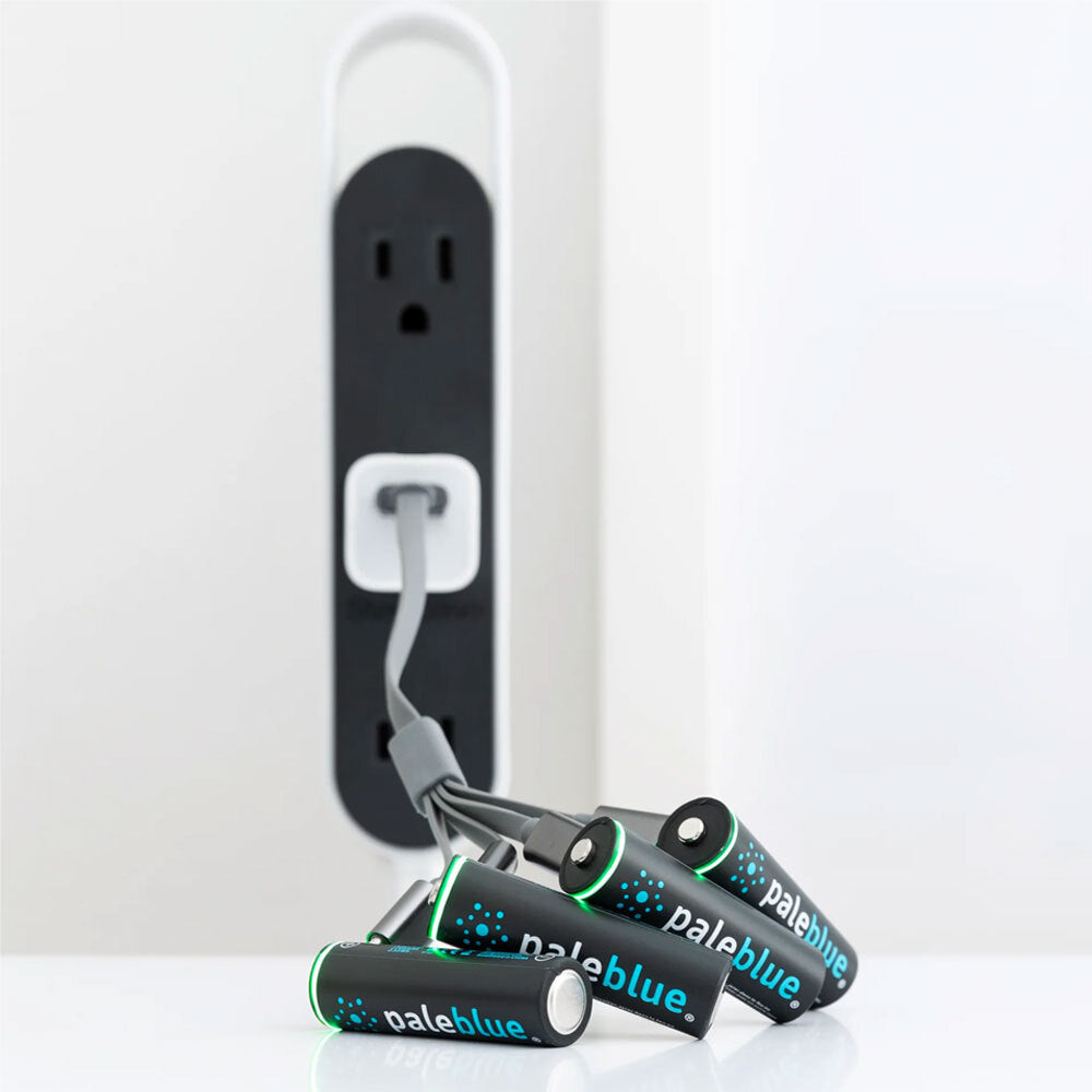 Paleblue 4 Pieces Fast Charging Aa Usb C Rechargeable Batteries Jb Hi Fi