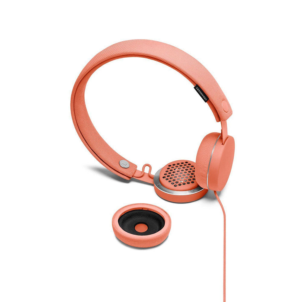 Urbanears Humlan On-Ear Headphones with Mic & Remote (Camelia) - JB Hi-Fi
