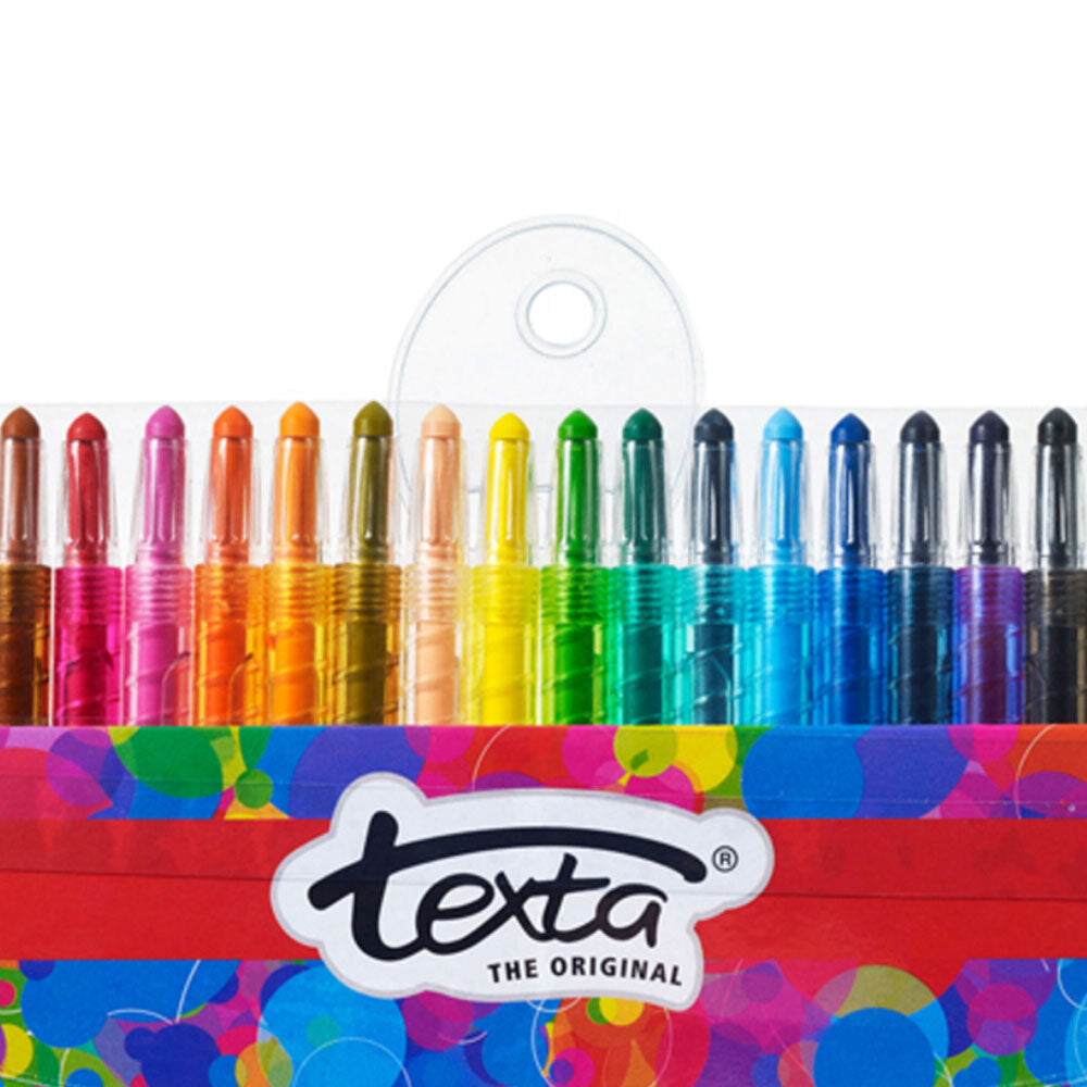 Texta Zoom Jumbo Twist Crayons [20-Pieces] - JB Hi-Fi