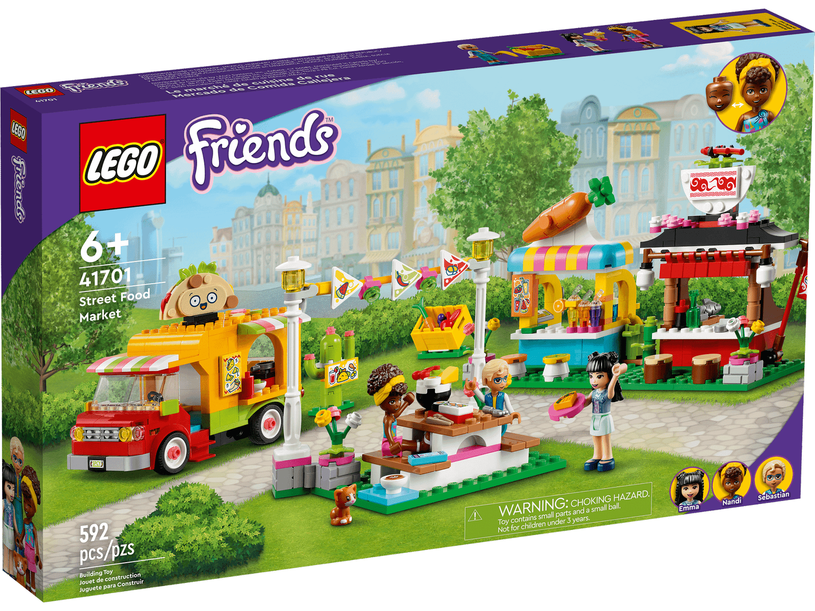 LEGO 41701 Street Food Market - Friends - JB Hi-Fi