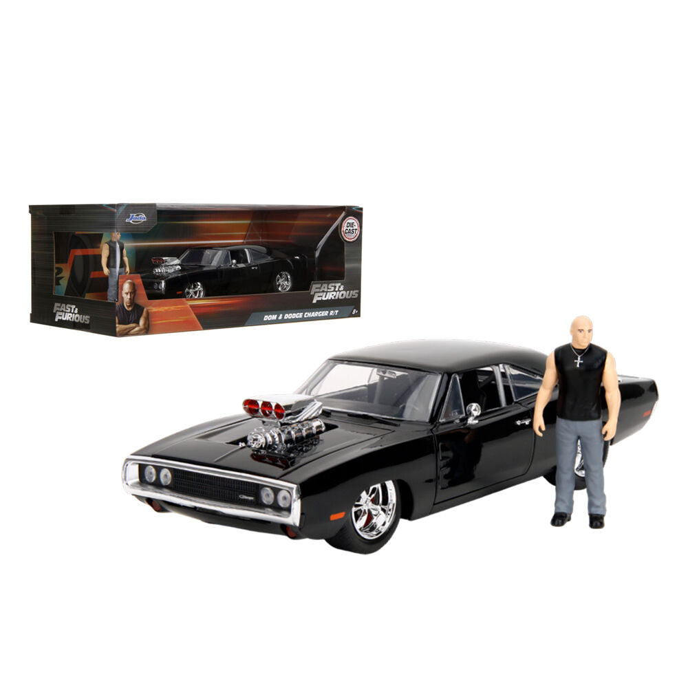 Jada 1:24 Scale Hollywood Rides 1970 Dodge Charger With Dom Toretto ...