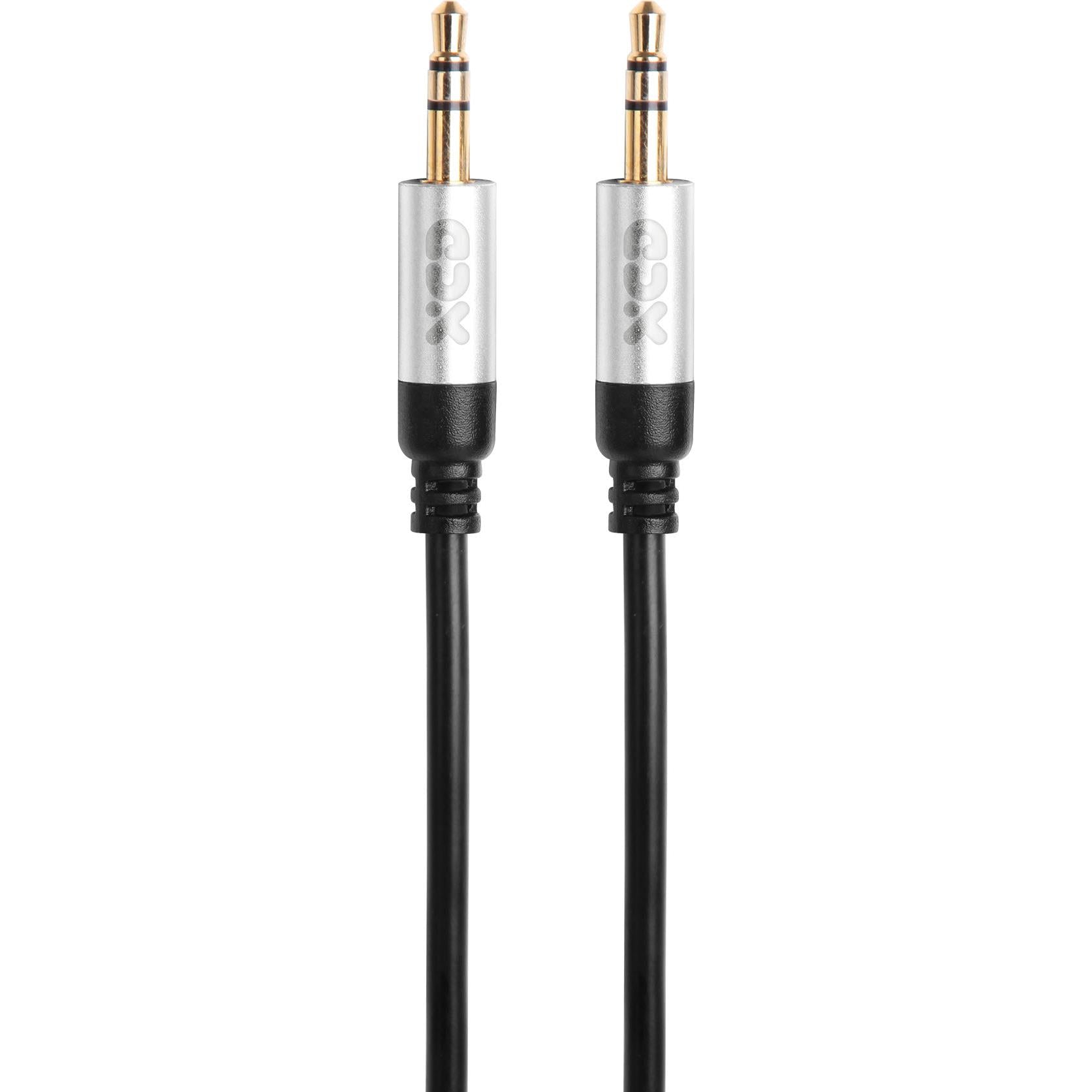 XCD Essentials Slim Head Stereo 3.5mm Audio Cable 1.5m V2 - JB Hi-Fi