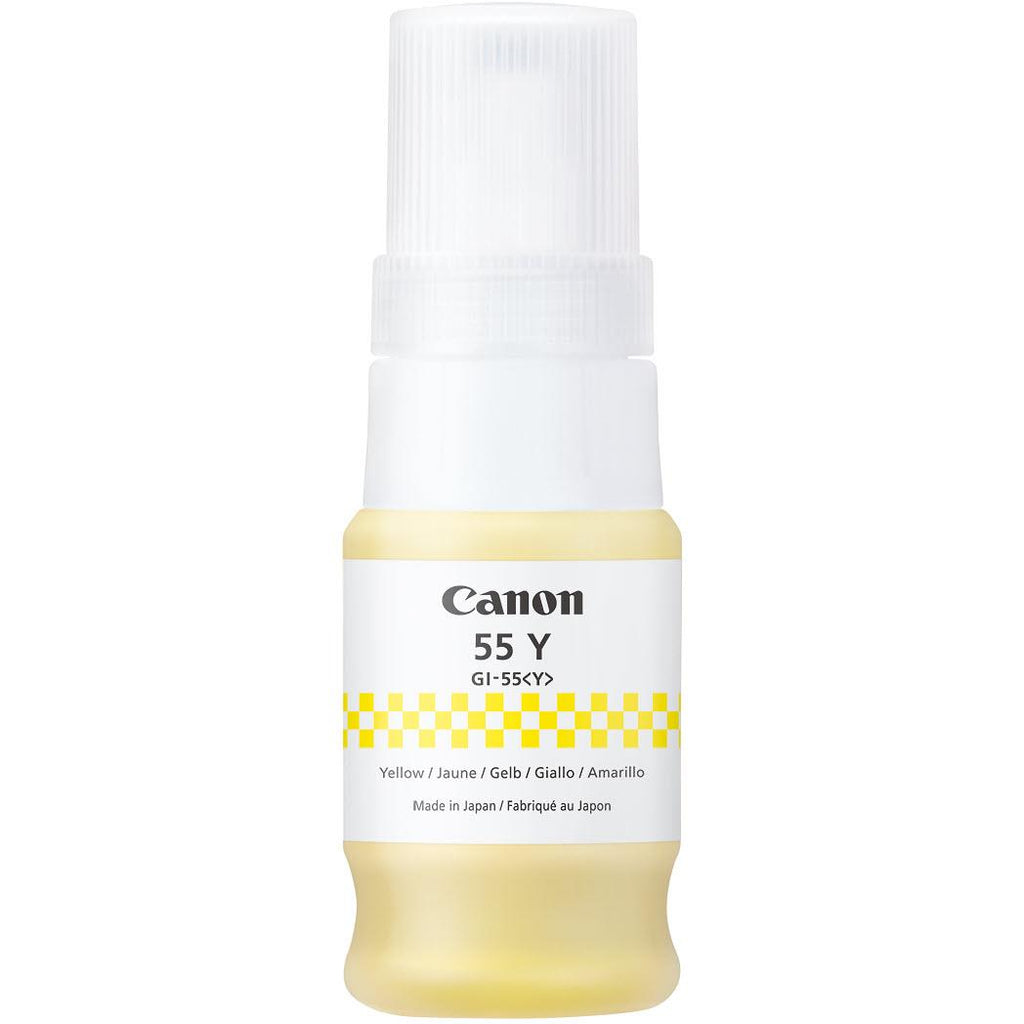 Canon GI-55Y Yellow Ink Bottle - JB Hi-Fi