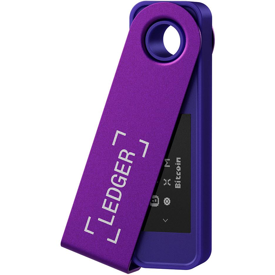 Ledger Nano S Plus Digital Wallet (Amethyst Purple) - JB Hi-Fi