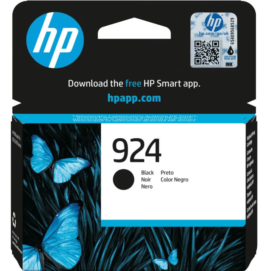 HP 924 Original Ink Cartridge (Black) - JB Hi-Fi