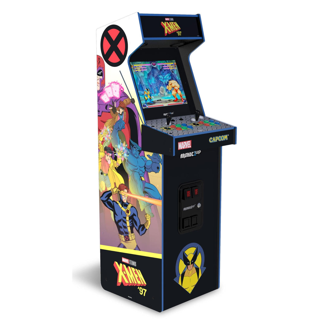 Arcade1Up Marvel Vs. Capcom 2 X- Men ‘97 Edition Deluxe Arcade Cabinet ...