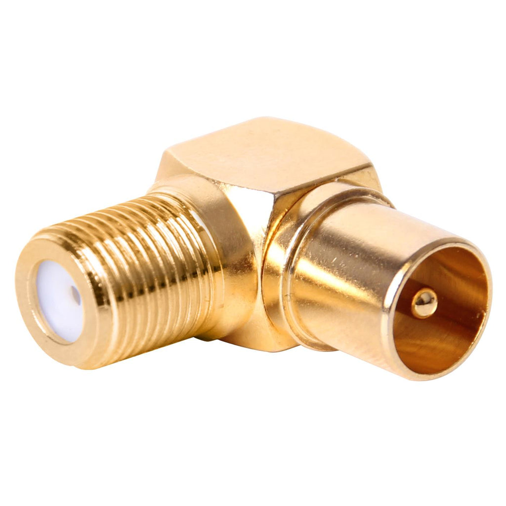 XCD Essentials Elbow Coax to F Type Adapter V2 - JB Hi-Fi