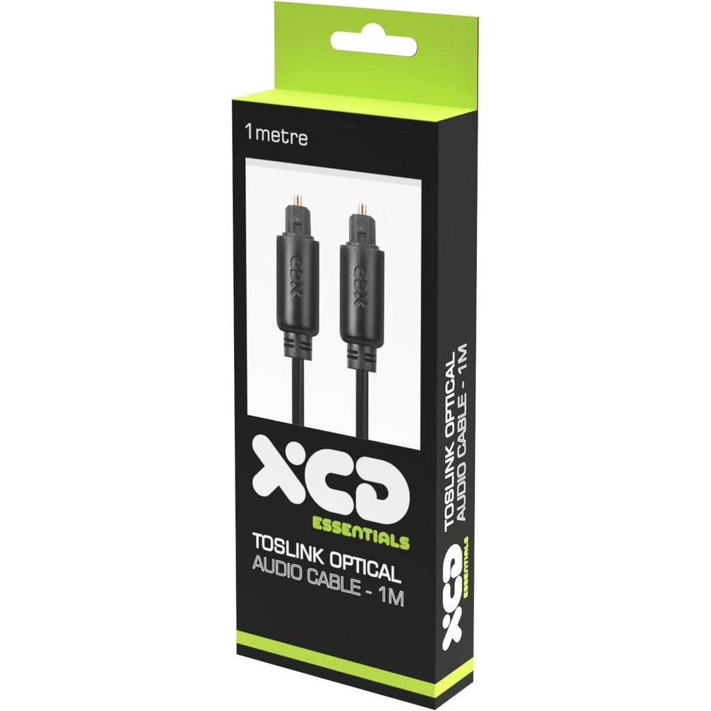 XCD Essentials Digital Toslink Optical Cable V2 1M - JB Hi-Fi