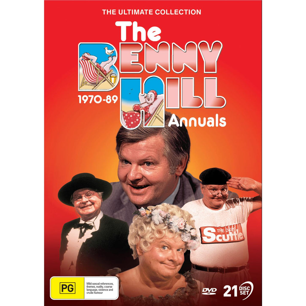 The Benny Hill Annuals: The Ultimate Collection (1970 - 1989) - JB Hi-Fi