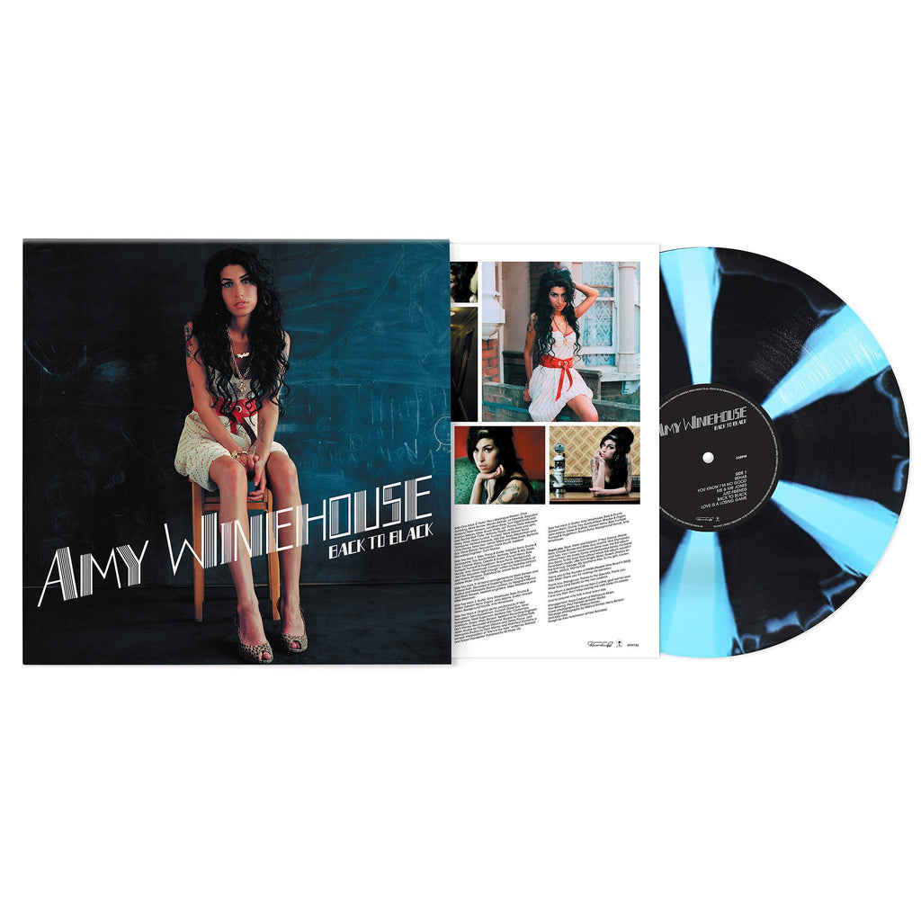 Back To Black (Limited Edition Black & Blue Vinyl) - JB Hi-Fi