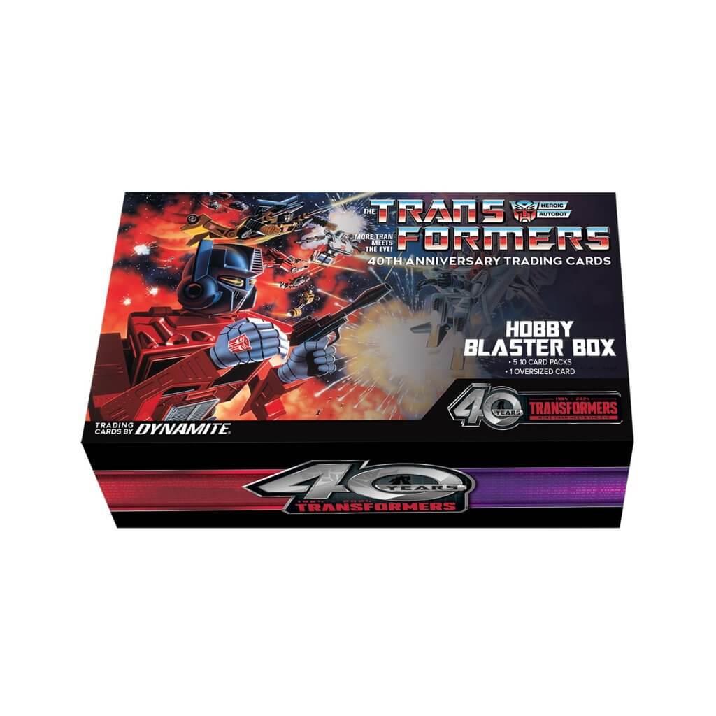 Transformers 40th Anniversary Trading Cards - Hobby Blaster Box - JB Hi-Fi