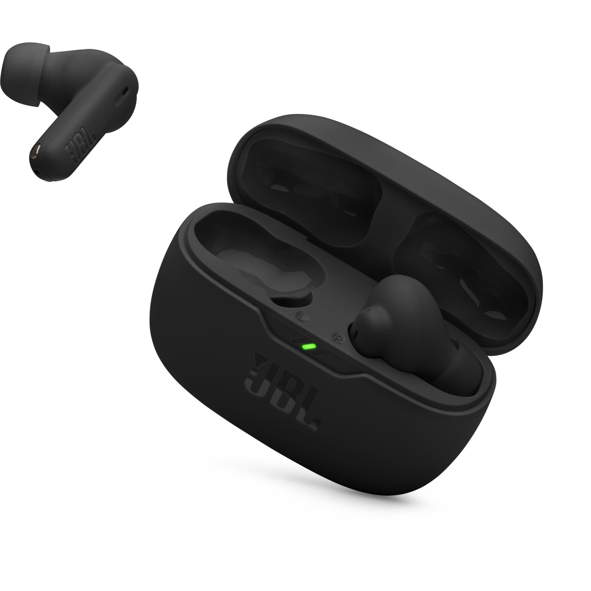 JBL Wave Beam 2 TWS Noise Cancelling In-Ear Headphones (Black) - JB Hi-Fi