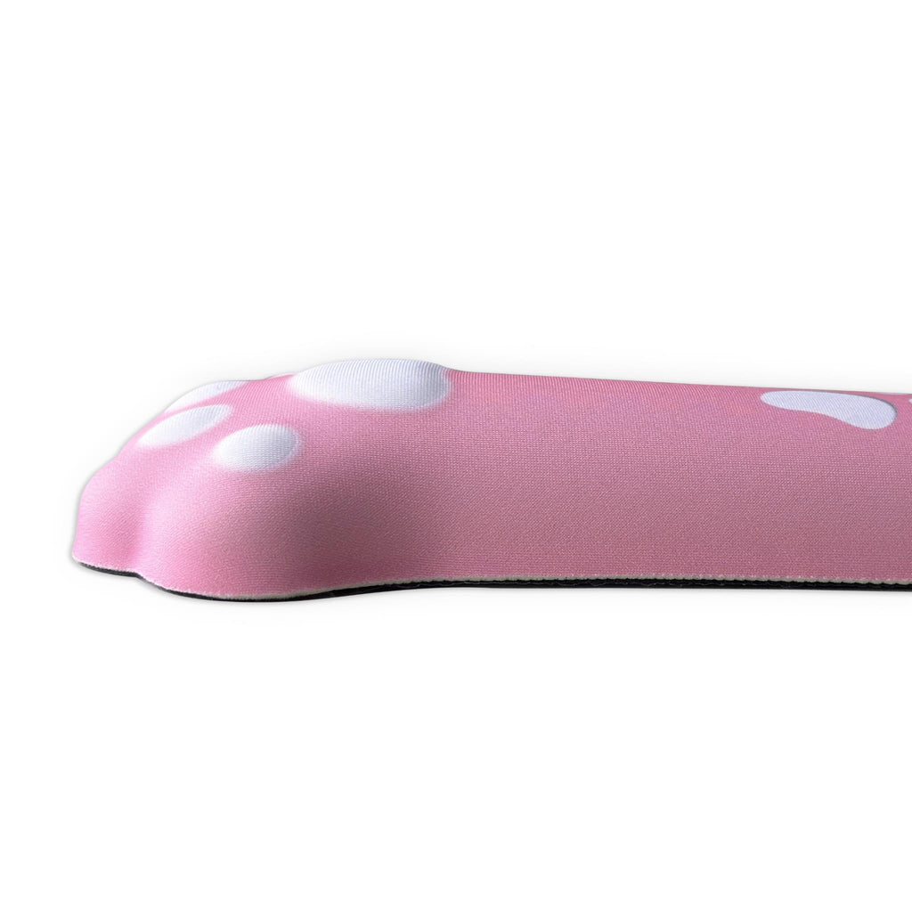 Playmax Paw Print Wrist Rest (Pink/White) - JB Hi-Fi