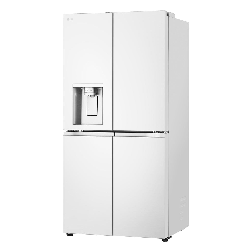LG 506L Slim French Door Fridge (Matte White) GF-L500MWH - JB Hi-Fi