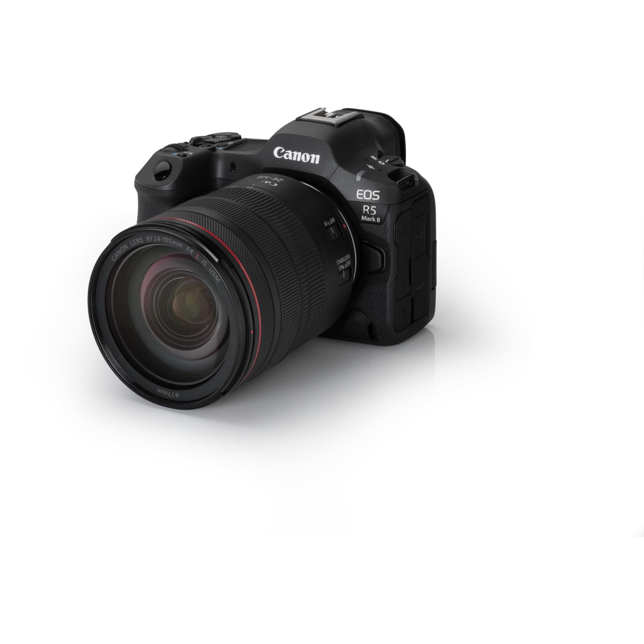 Canon EOS R5IIPK Mirrorless Camera Kit with RF24-105LIS Lens - JB Hi-Fi