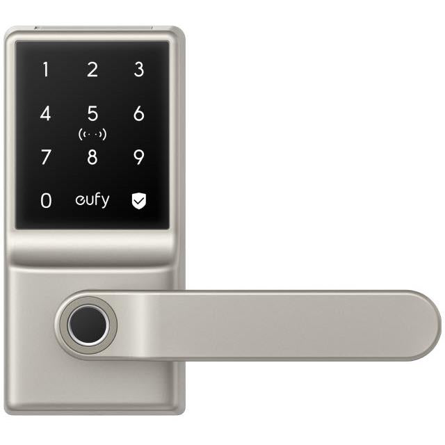 eufy Smart Lever Lock C33 (Nickel) - JB Hi-Fi