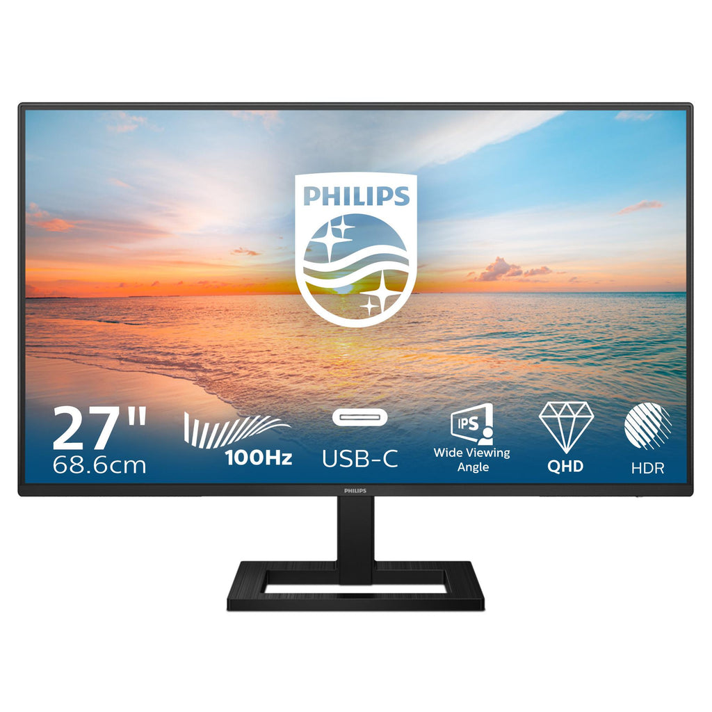Philips 27E1N1600AE 27" QHD 100Hz IPS Monitor with USB-C and Speaker - JB Hi-Fi