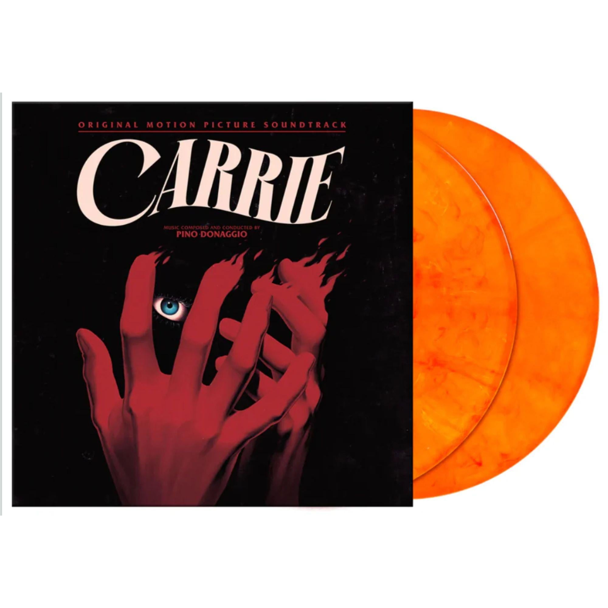 Carrie: Original Motion Picture Soundtrack (Red & Orange Smoke Coloure ...