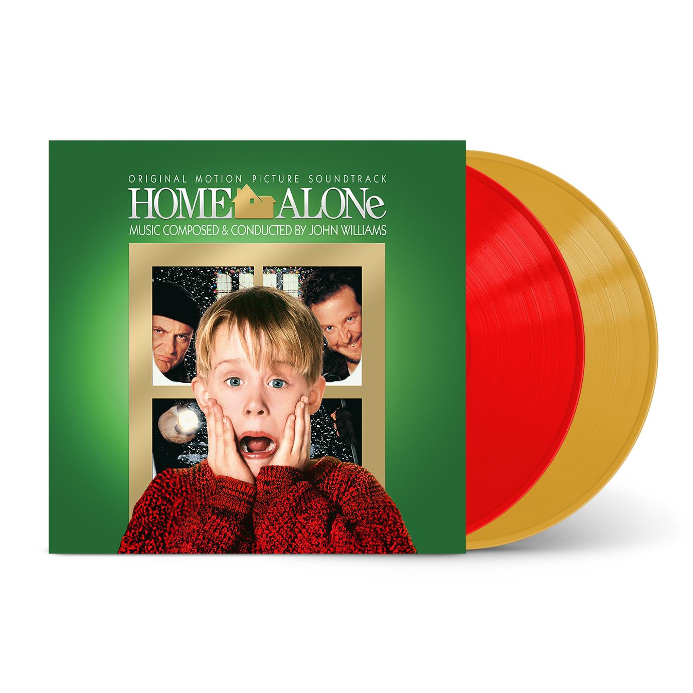 Home Alone (Original Motion Picture Soundtrack) (Red / Gold Vinyl) - JB ...