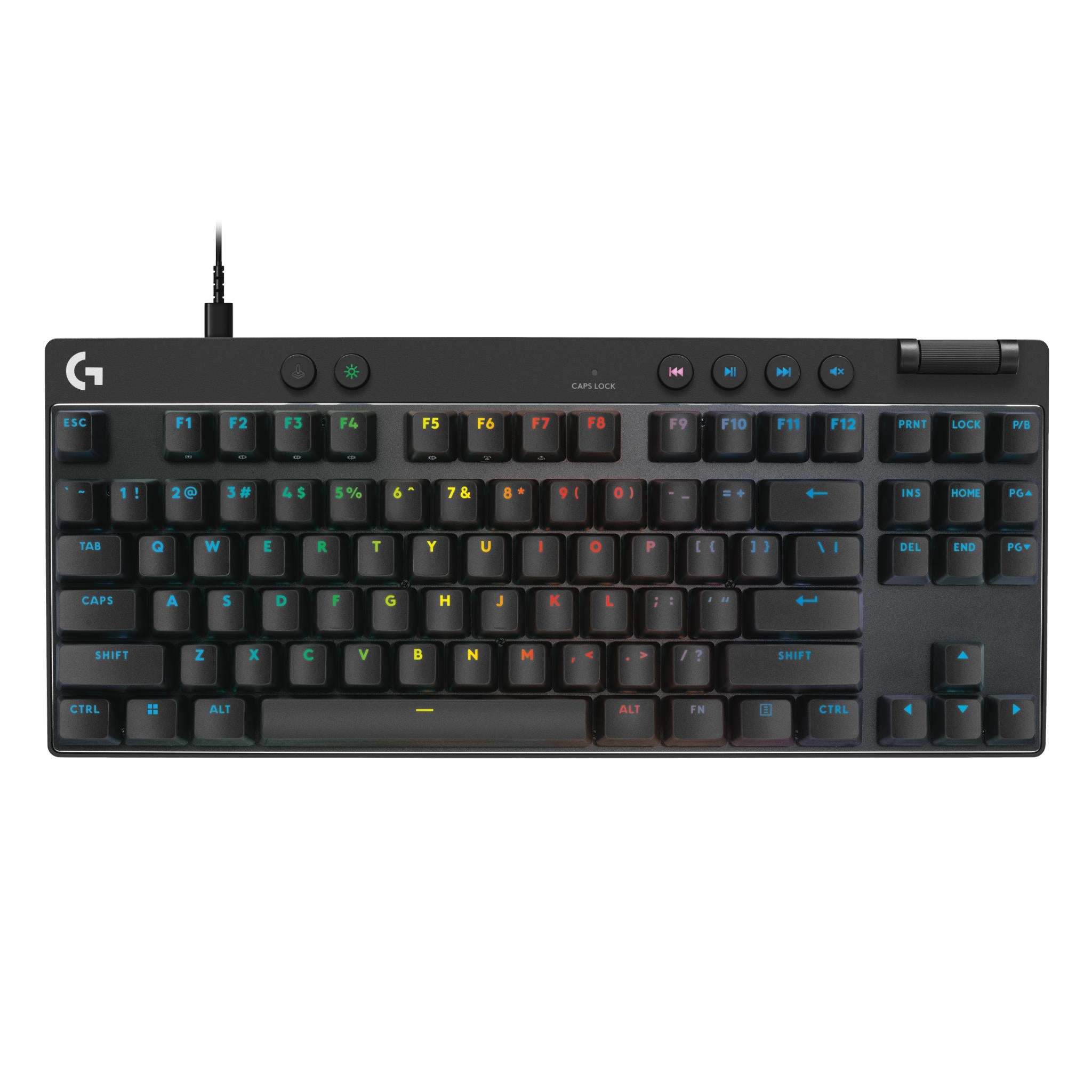 Logitech G PRO X TKL RAPID Tenkeyless Gaming Keyboard with Magnetic An ...