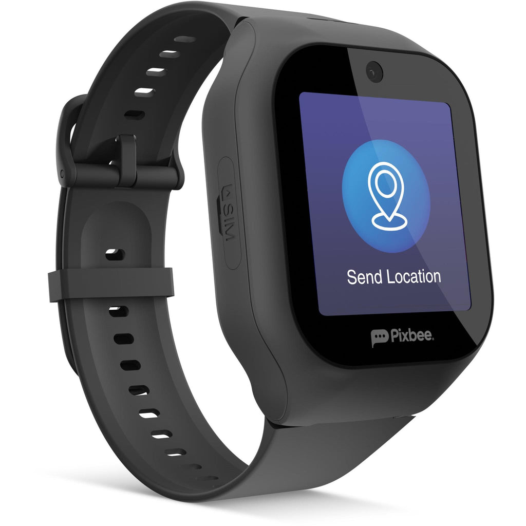 Pixbee Pro Kids 4G Video Watch with GPS Tracking (Black) - JB Hi-Fi