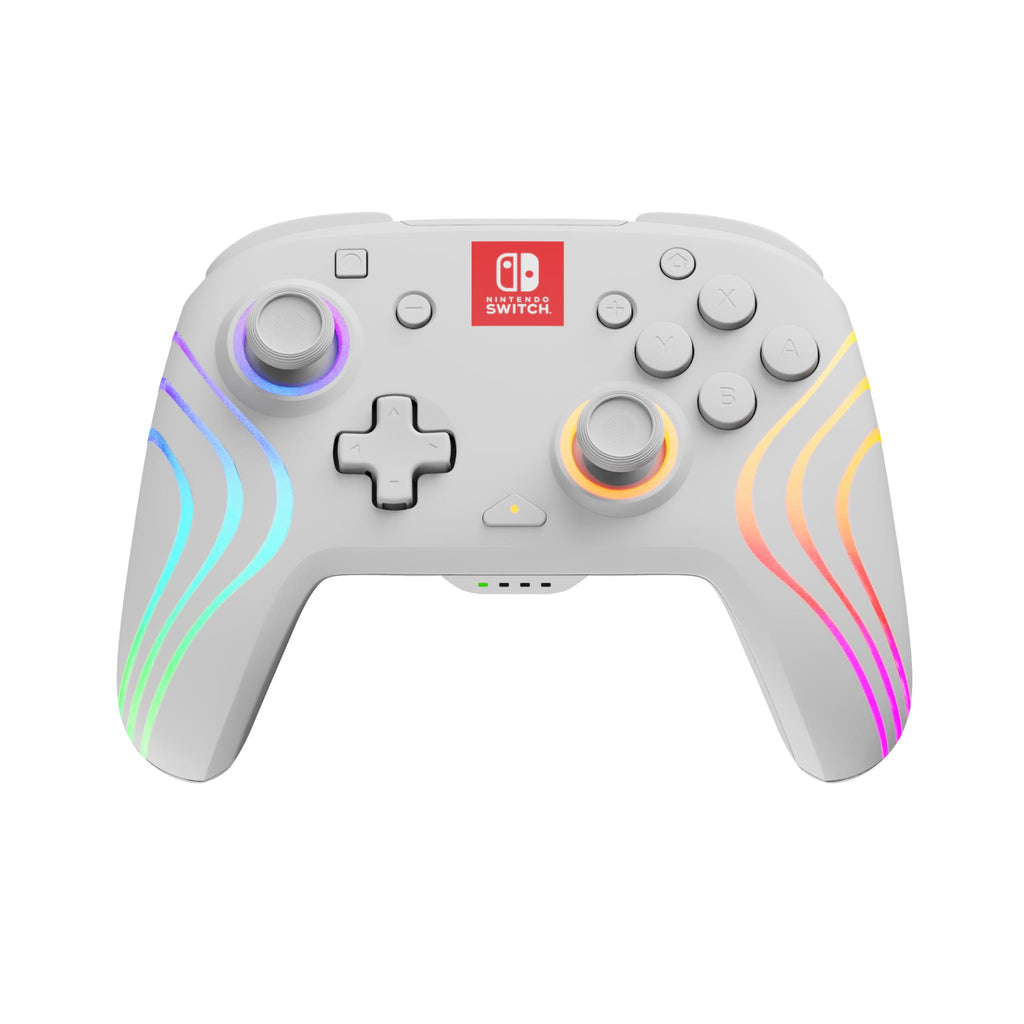 Afterglow Wave Wireless Controller for Nintendo Switch (White) - JB Hi-Fi