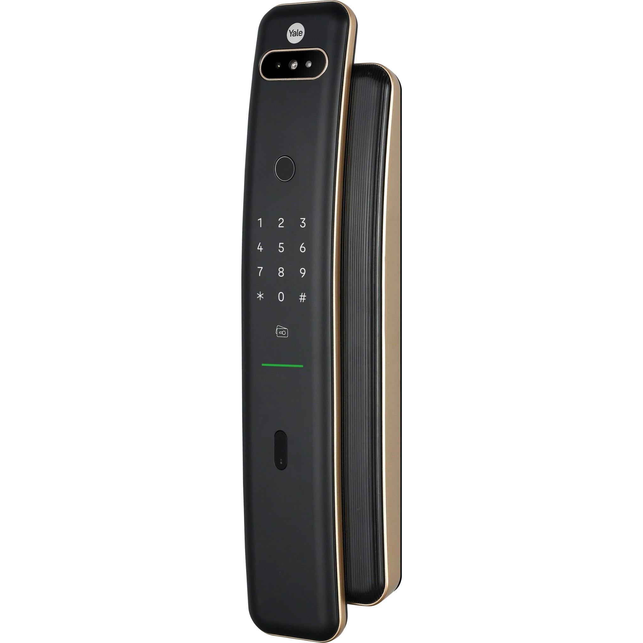 Yale Luna Pro+ Smart Push/Pull Mortice Lock with Yale Home Module (Cha ...