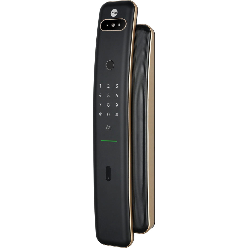 Yale Luna Pro+ Smart Push/Pull Mortice Lock with Yale Home Module (Cha ...