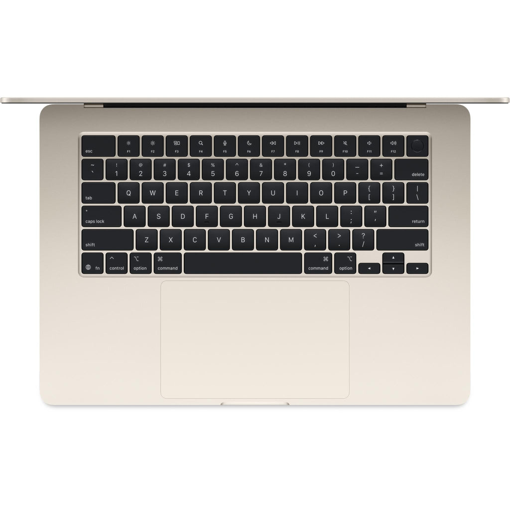 Apple MacBook Air 15-inch with M4 Chip, 256GB/16GB (Starlight) - JB Hi-Fi