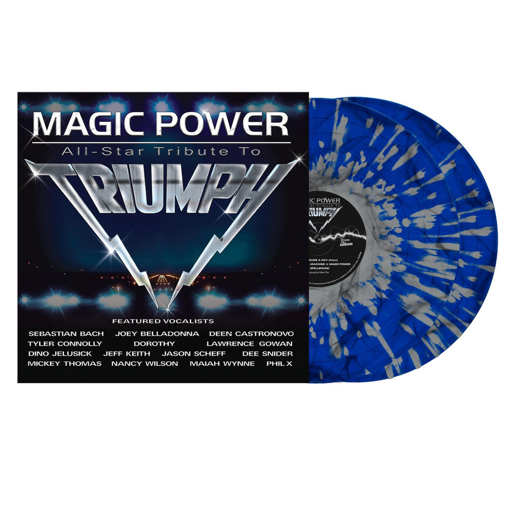 Magic Power: All Star Tribute To Triumph (Dark Blue / White Splatter V ...