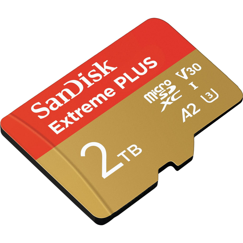Sandisk Extreme PLUS MicroSDXC 2TB 200MB/s Memory Card - JB Hi-Fi