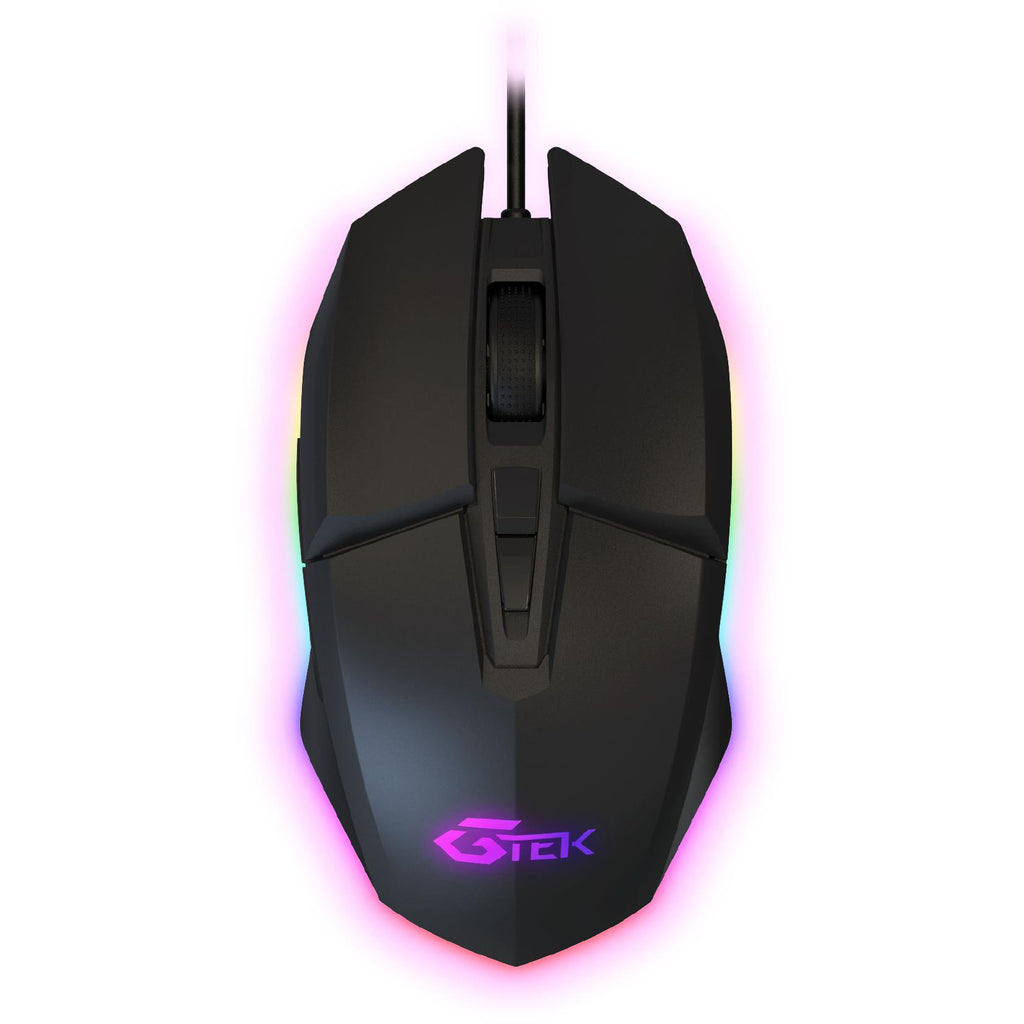 GTEK Breeze Wired RGB Gaming Mouse - JB Hi-Fi