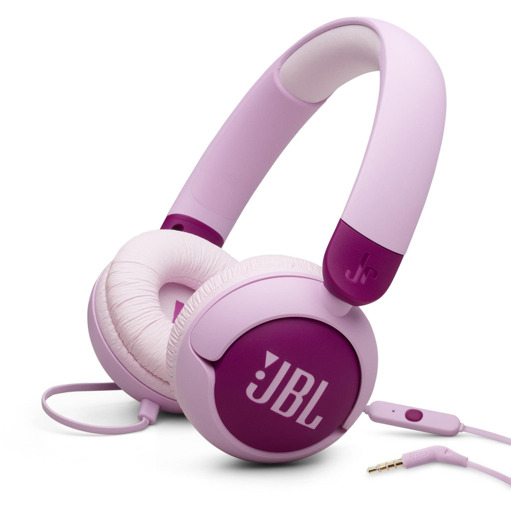 JBL JUNIOR 320 Wired On-Ear Kids Headphones (Purple) - JB Hi-Fi