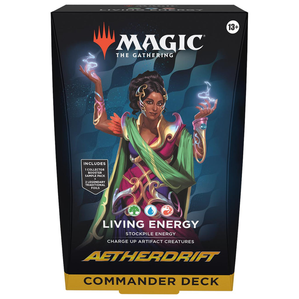 Magic The Gathering Trading Card Game - Aetherdrift Commander Deck - JB ...