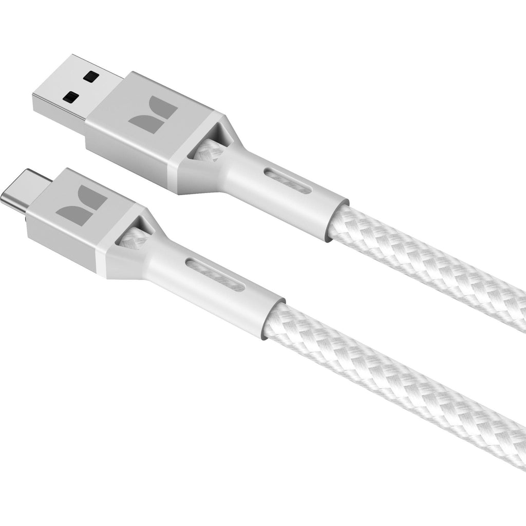 Monster 60W USB-C to USB-A Cable 1.2m (White) - JB Hi-Fi